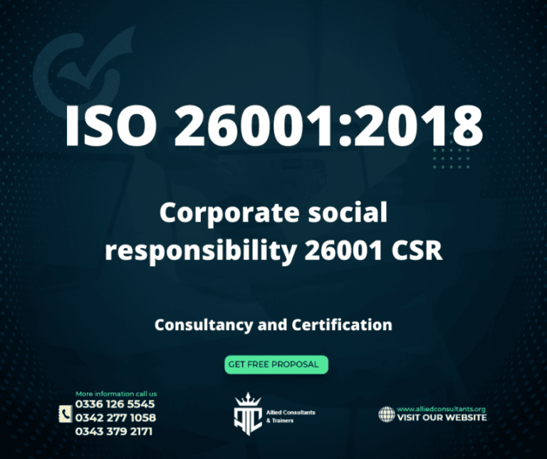 ISO 26001 - Allied Consultants